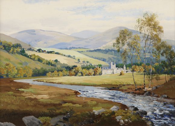 Bonhams : George Melvin Rennie (Scottish, 1874-1953) Balmoral Castle