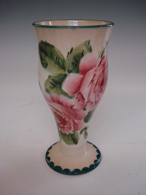 Bonhams Cabbage Roses A Wemyss May Vase