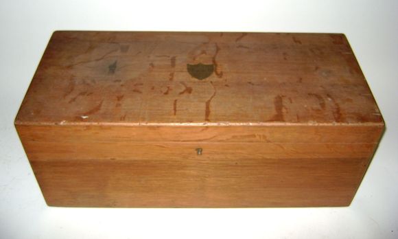 Bonhams : A large light oak trophy chest