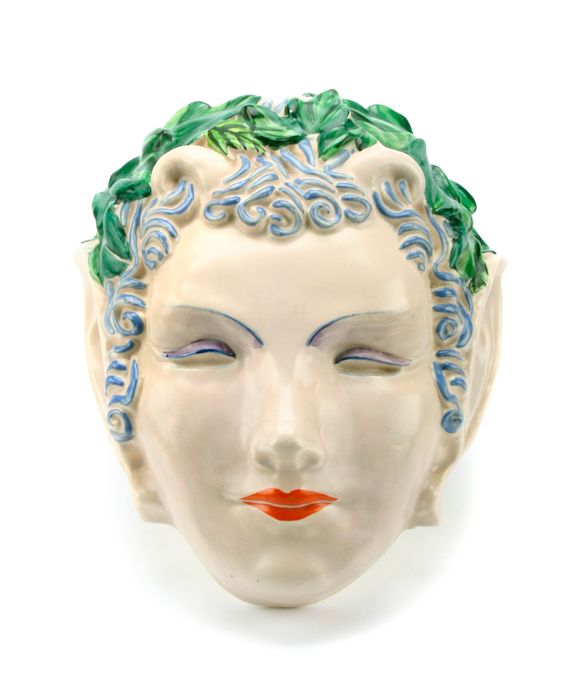 Bonhams : A Clarice Cliff 'Imp' wall mask