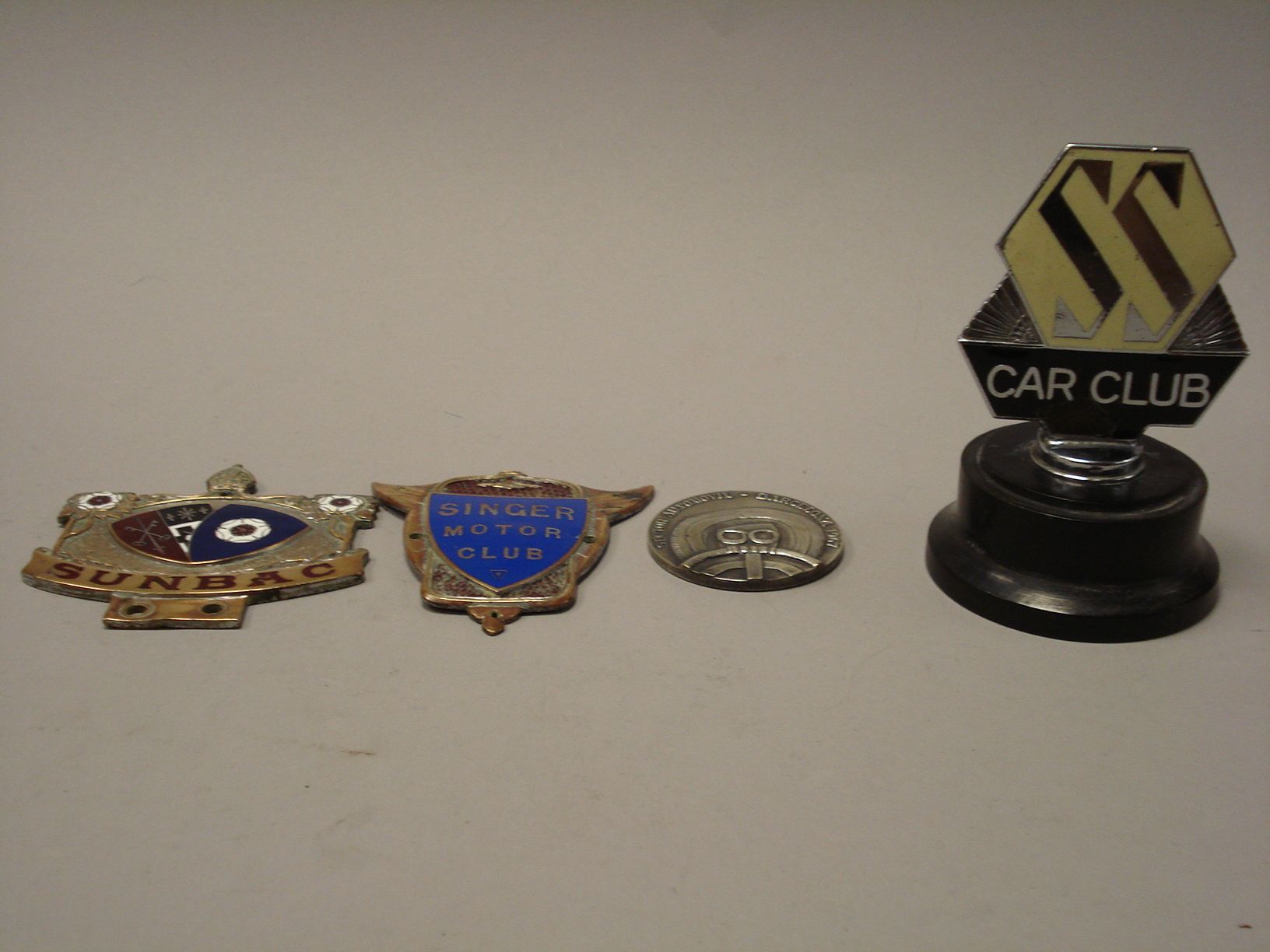 Bonhams Cars : An SS Car Club badge,