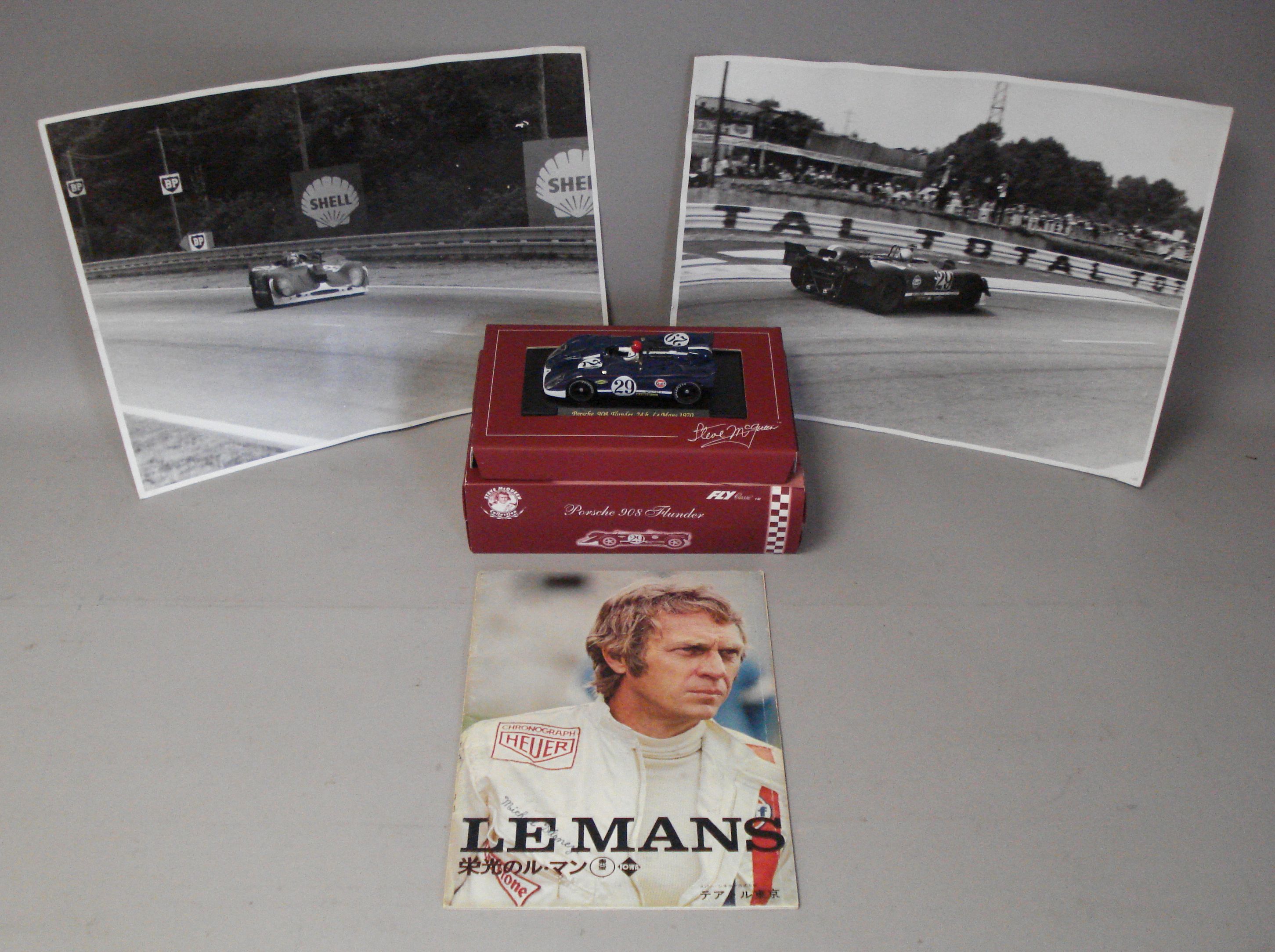 Bonhams Cars : A lot of items relating to the 'Le Mans' film,
