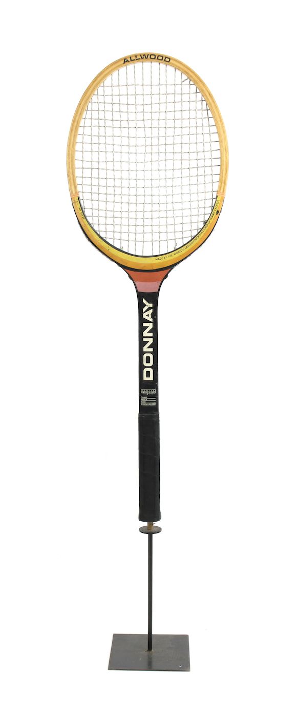 Bonhams : A large Donnay 'Bjorn Borg' advertising display tennis ...