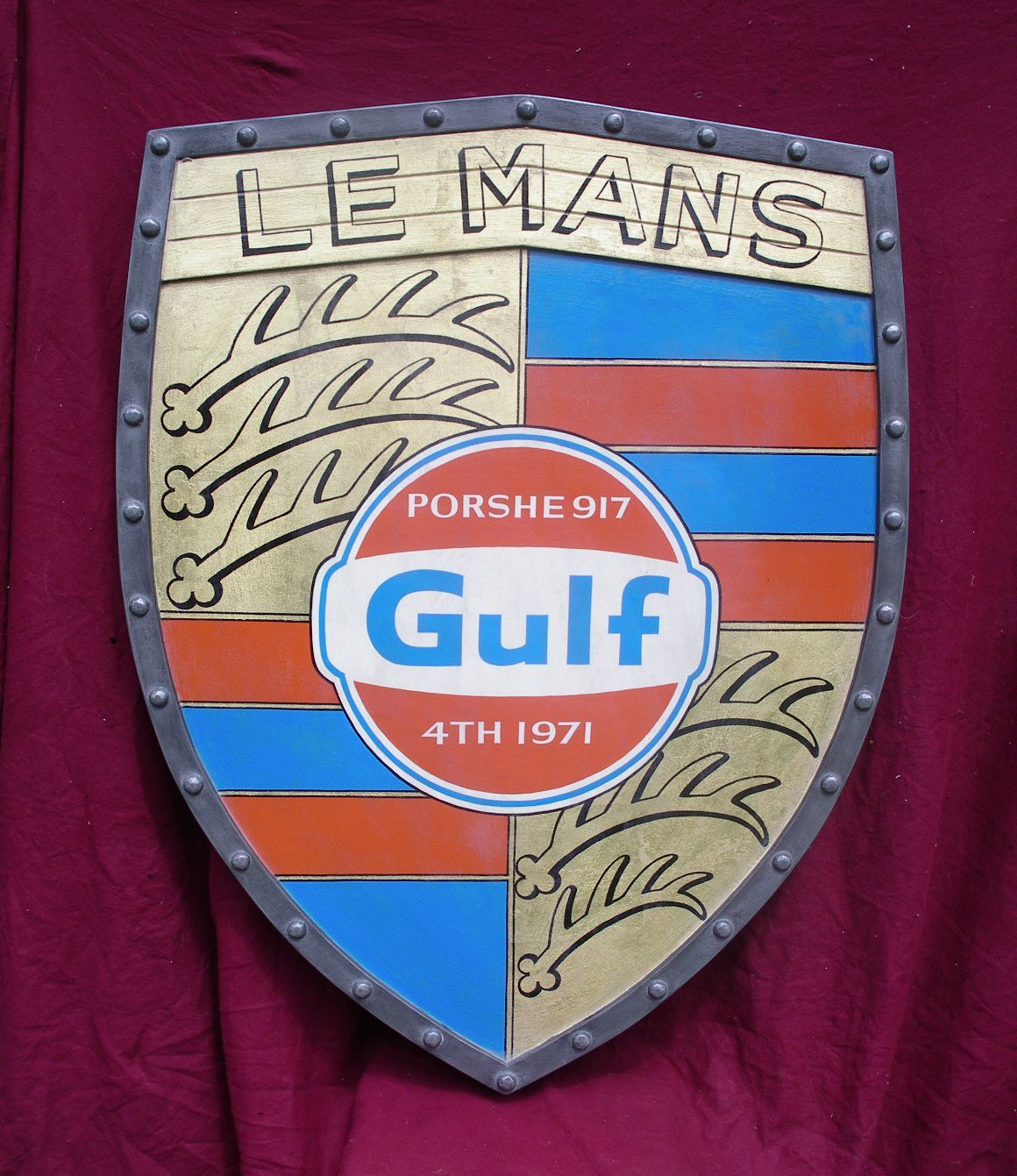 Bonhams Cars : A shield commemorating H Muller and D Attwood's 4th ...