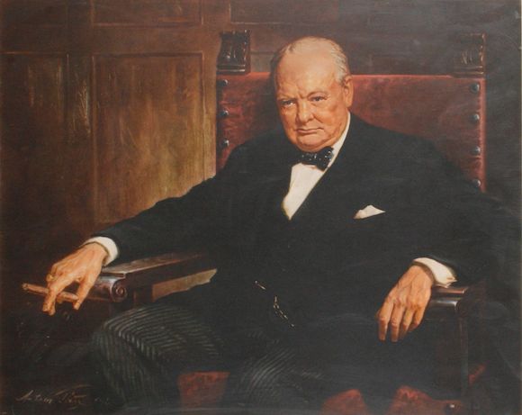 Bonhams : After Anton Pán Winston Churchill