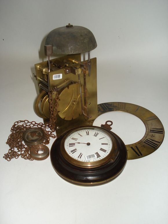 Bonhams : An early 19th century Sedan clock and a 30-hour clock ...
