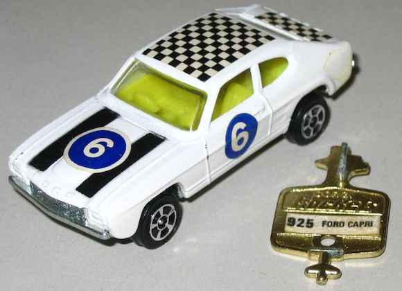 Bonhams : Corgi Rockets D925 James Bond Ford Capri