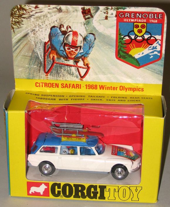 Bonhams : Corgi 499 Citroen Safari Winter Olympics Grenoble 1968