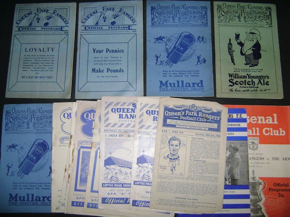 Bonhams : QPR programmes