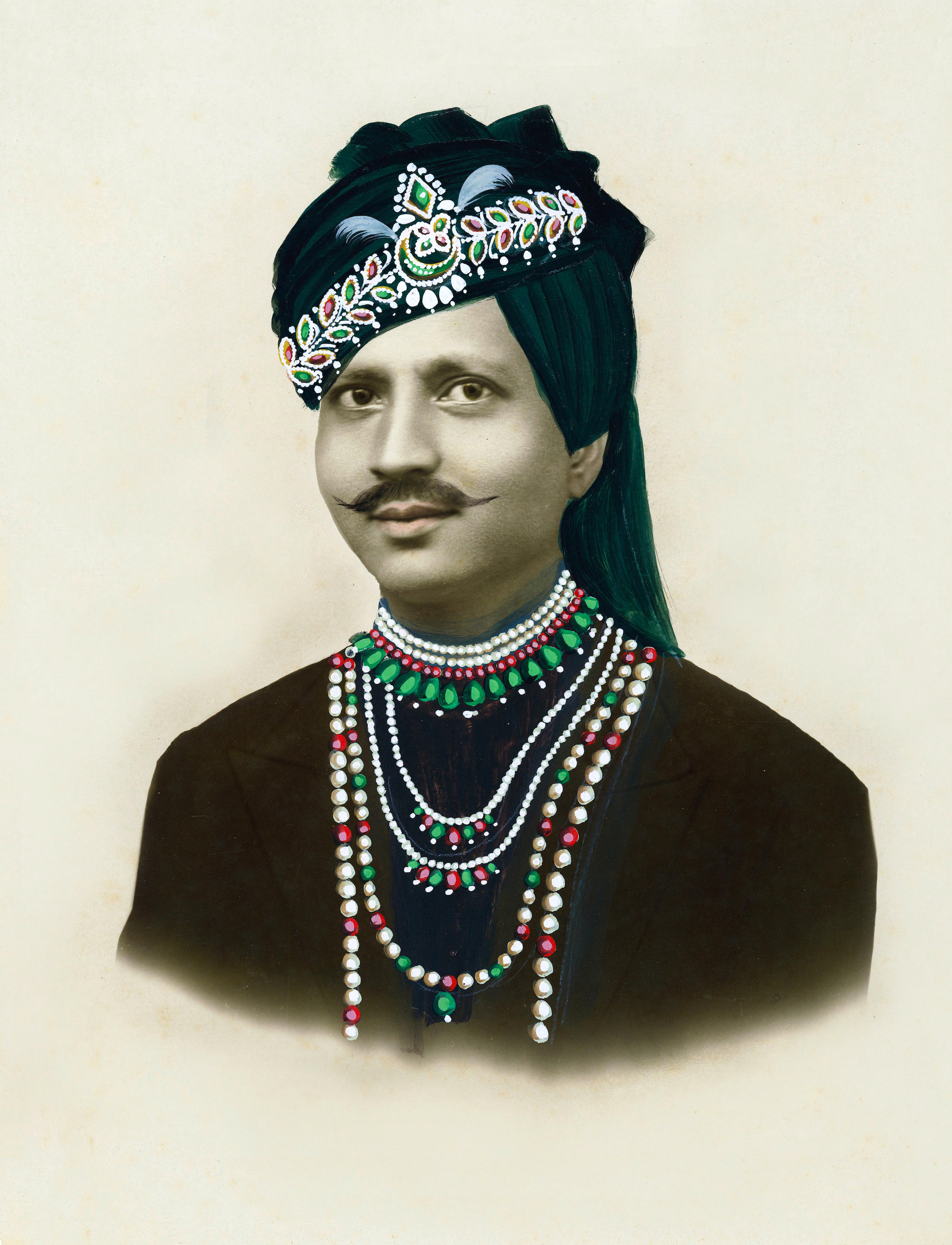 Bonhams : BHARATPUR, RAJASTHAN Portrait of Kishen Singh, Maharaja of ...