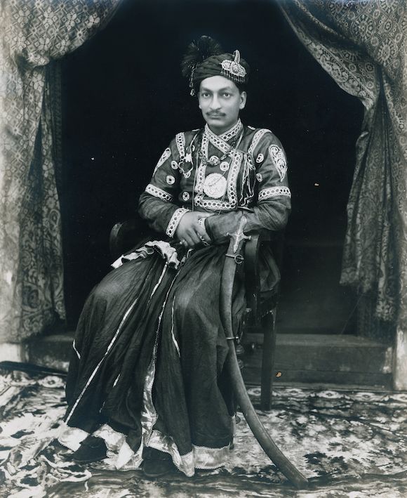 Bonhams : MAHARAJAS Three portraits, one tentatively identified as ...