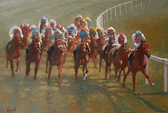 Bonhams : Peter Howell (British, b.1932) 1972 Derby Roberto Winning ...