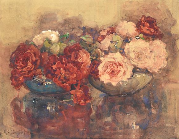 Bonhams : Margaret Olrog Stoddart (New Zealand, 1865-1934) Still life ...
