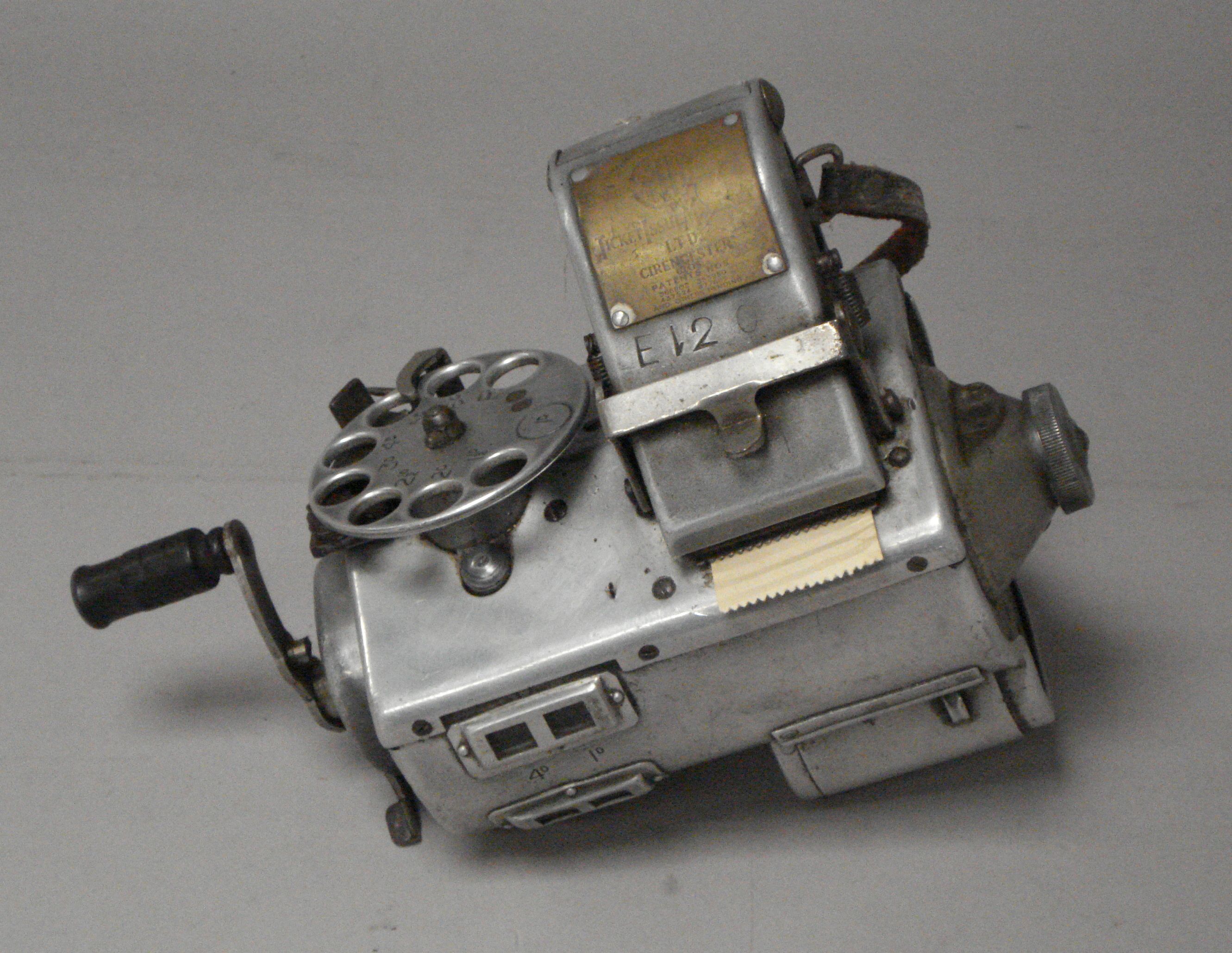 Bonhams Cars : A bus conductor's patent ticket issue machine,