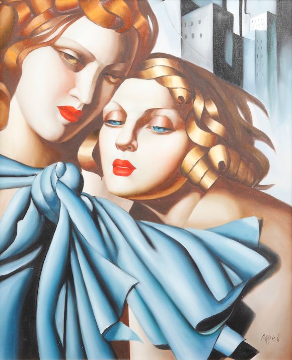 Bonhams : Robert Appel (20th Century) Two girls