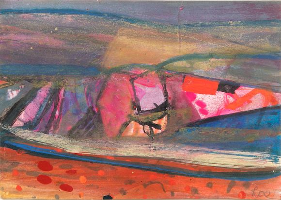 Bonhams : Barbara Rae, RA RSA RSW (British, born 1943) High Moorland