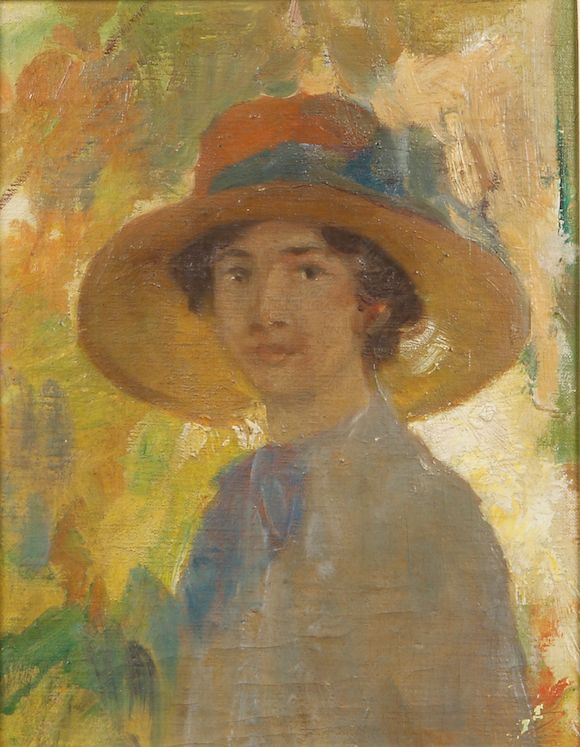 Bonhams : Alfred Robert Hayward (British, 1875-1971) Portrait of the ...