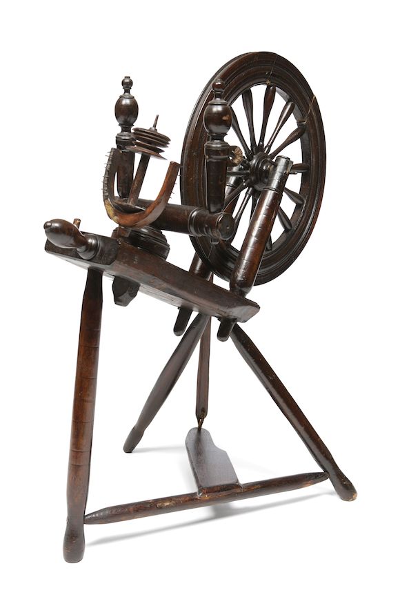 Bonhams : A Scottish William IV spinning wheel