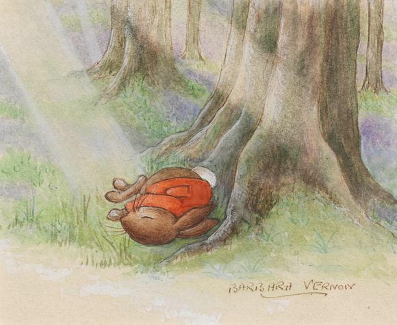 Bonhams : Barbara Vernon 'Dozing Bunny', circa 1932