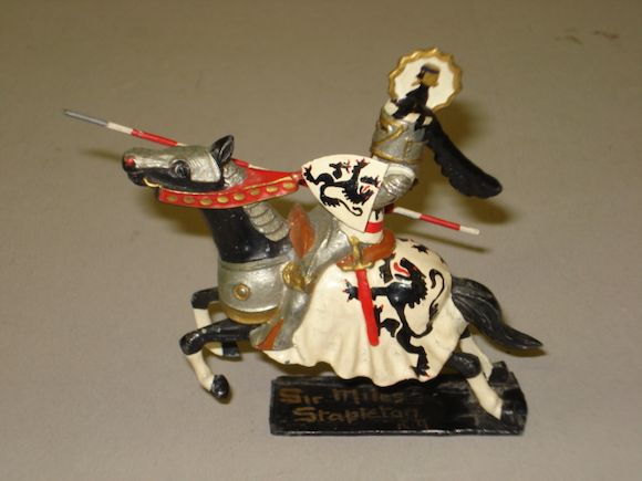Bonhams : Courtenay Mounted Knight: Sir Miles Stapleton KG 1