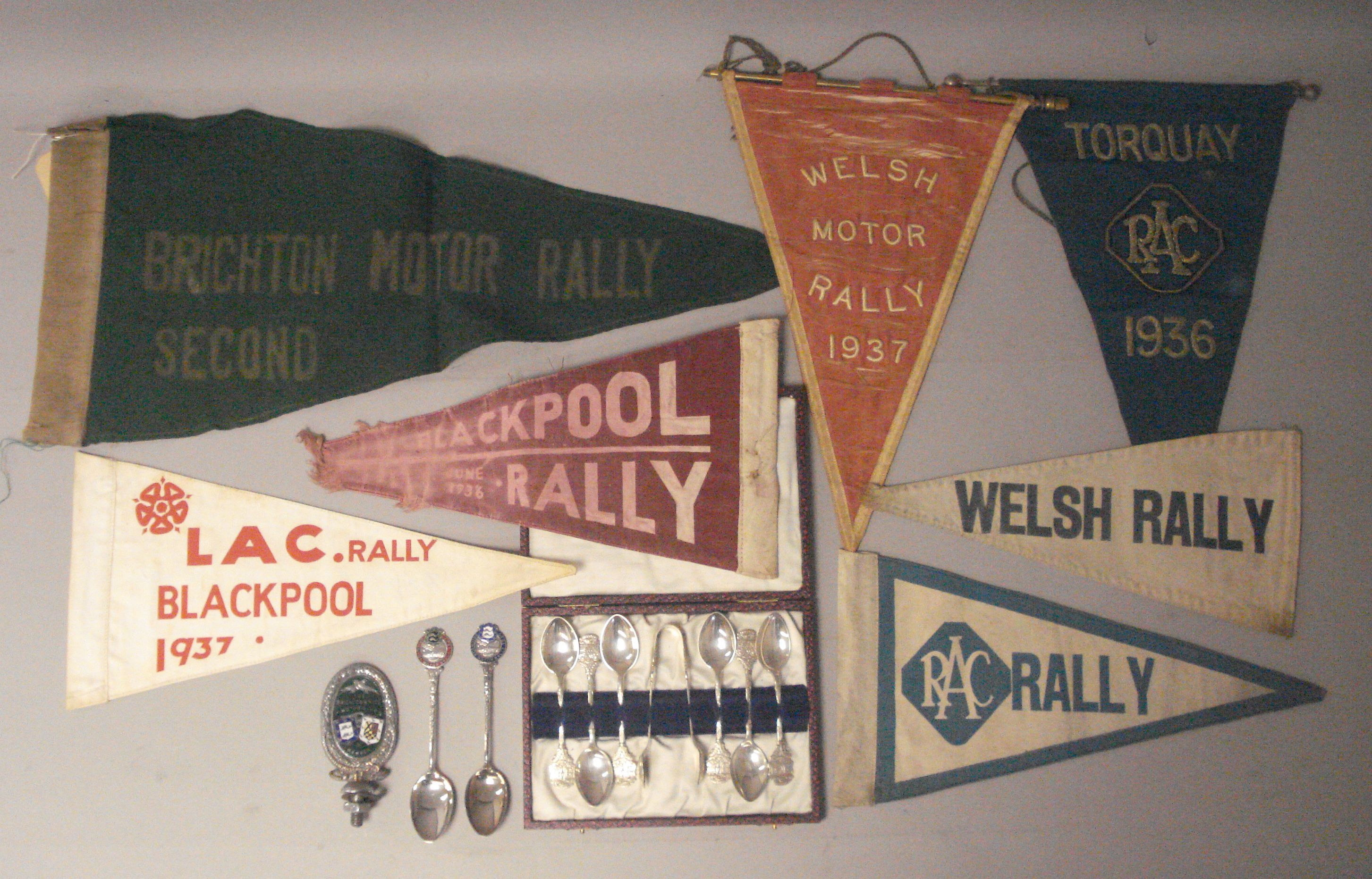 Bonhams Cars : A lot of pre war British Rally related items,