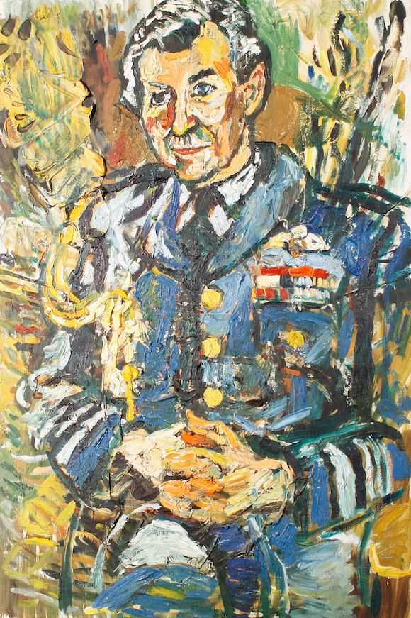 Bonhams : John Bratby R.A. (British, 1928-1992) Portrait of Prince ...