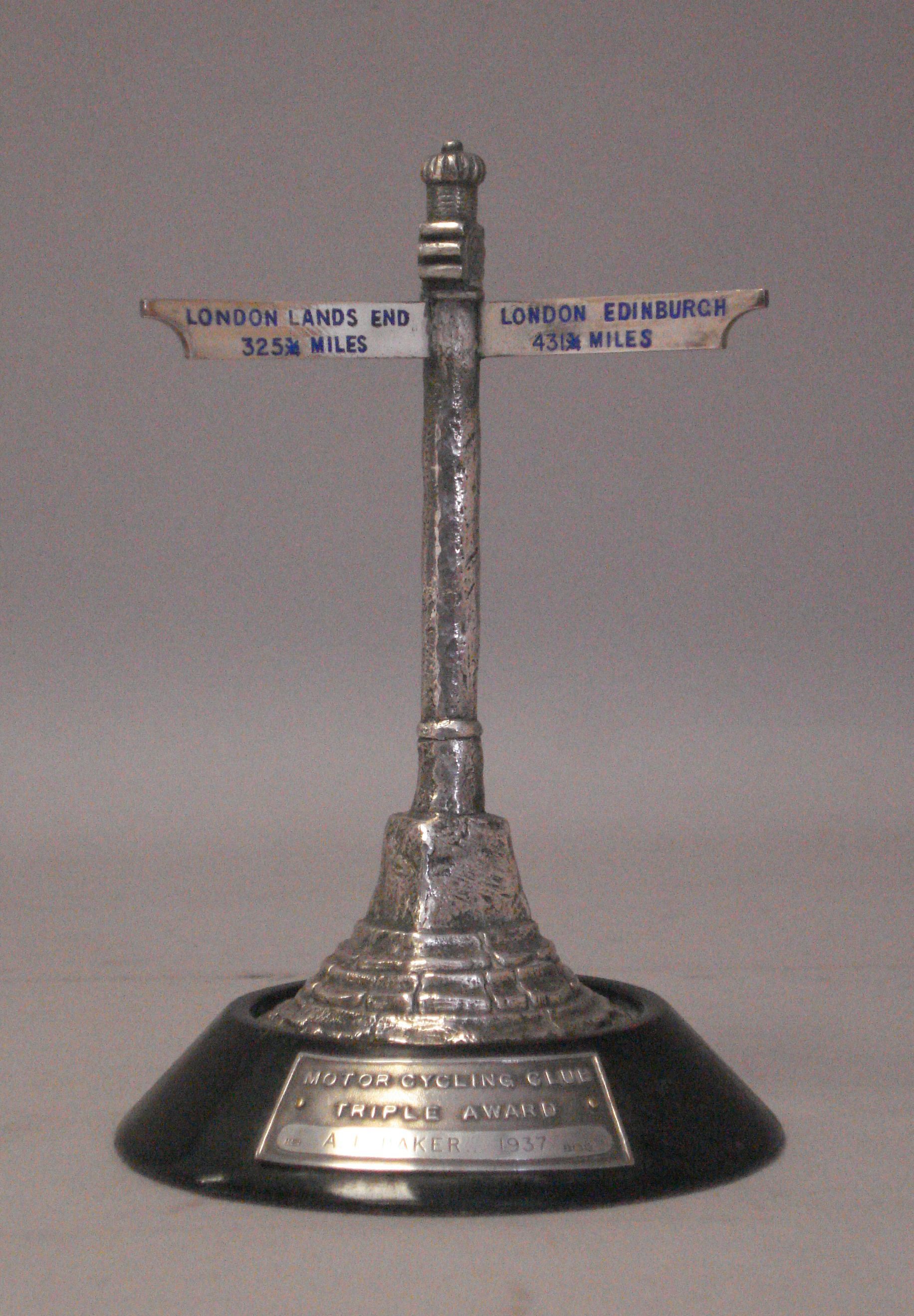 Bonhams Cars : The Motor Cycling Club Triple Award, 1937,