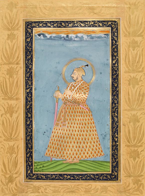 Bonhams : A portrait of the Mughal Emperor Muhammad Shah (reg. 1719 ...