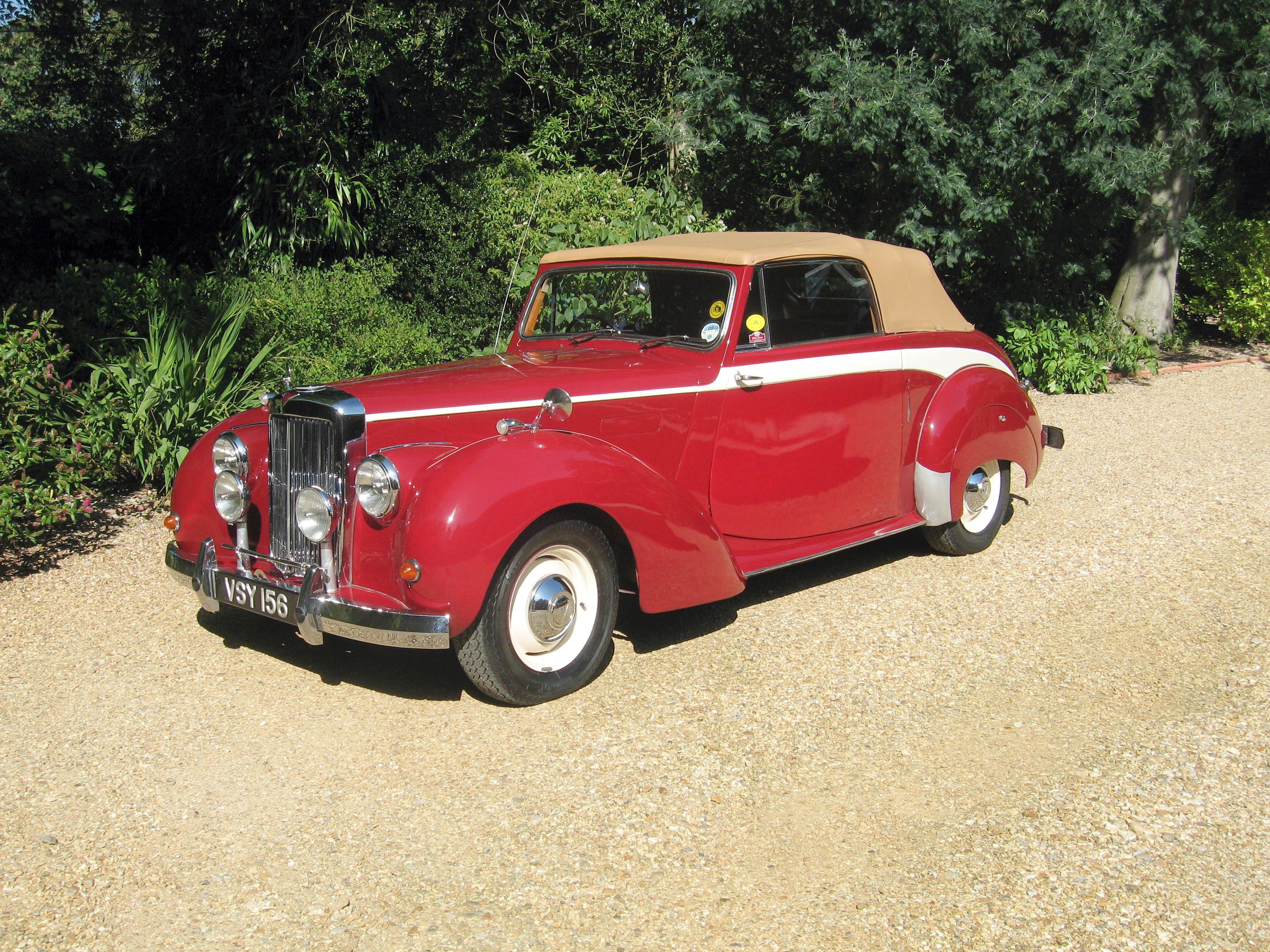 Bonhams Cars : 1954 Alvis TC21 3-Litre Drophead Coupé Chassis no. 25427 ...