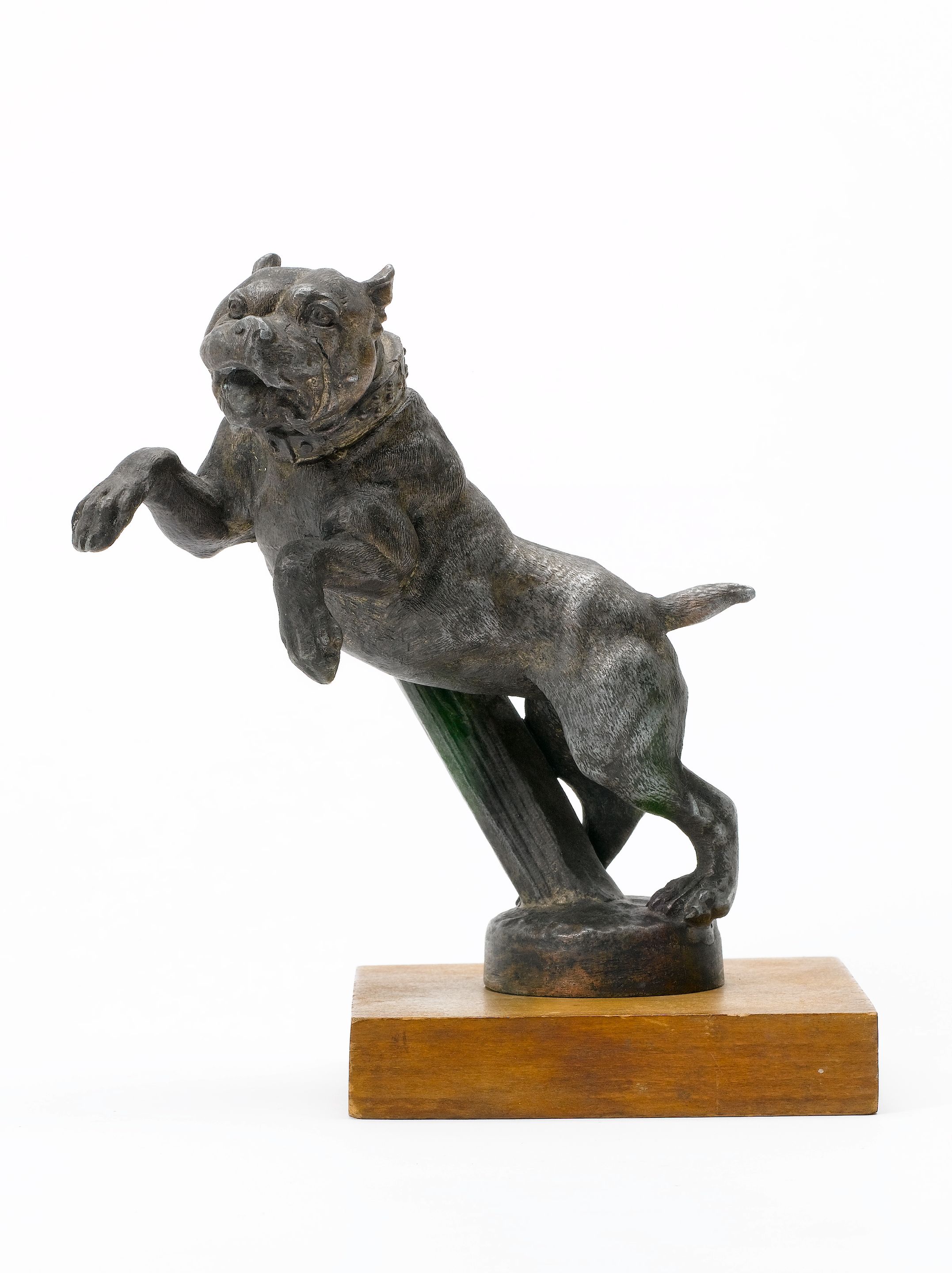 Bonhams Cars : A large 'Ferocious Dog' mascot, French, 1920s,