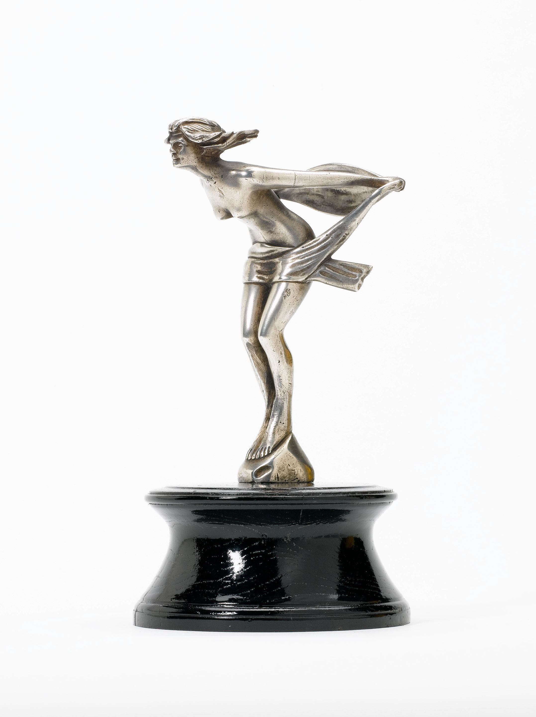 Bonhams Cars : A 'Draped Speed Nymph' by A E LeJeune, British, 1920s,