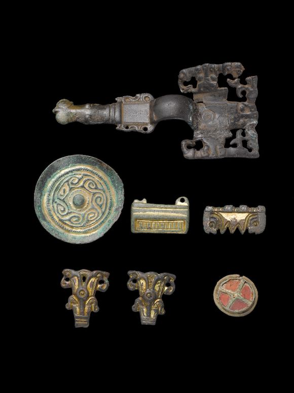 Bonhams : Seven Anglo-Saxon and Migration Period bronze items 7