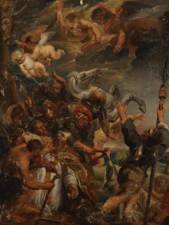 Bonhams : After Sir Peter Paul Rubens, 19th Century The Martyrdom of St ...
