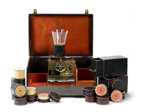 Bonhams : A good Lioret Model No.2 Phonograph, circa 1896,