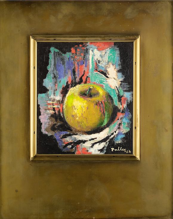Bonhams : Alexis Preller (South African, 1911-1975) Still life of an Apple
