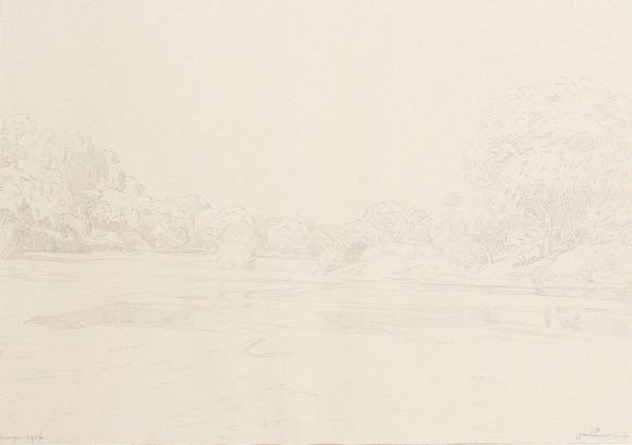 Bonhams : Jacob Hendrik Pierneef (South African, 1886-1957) The Limpopo river