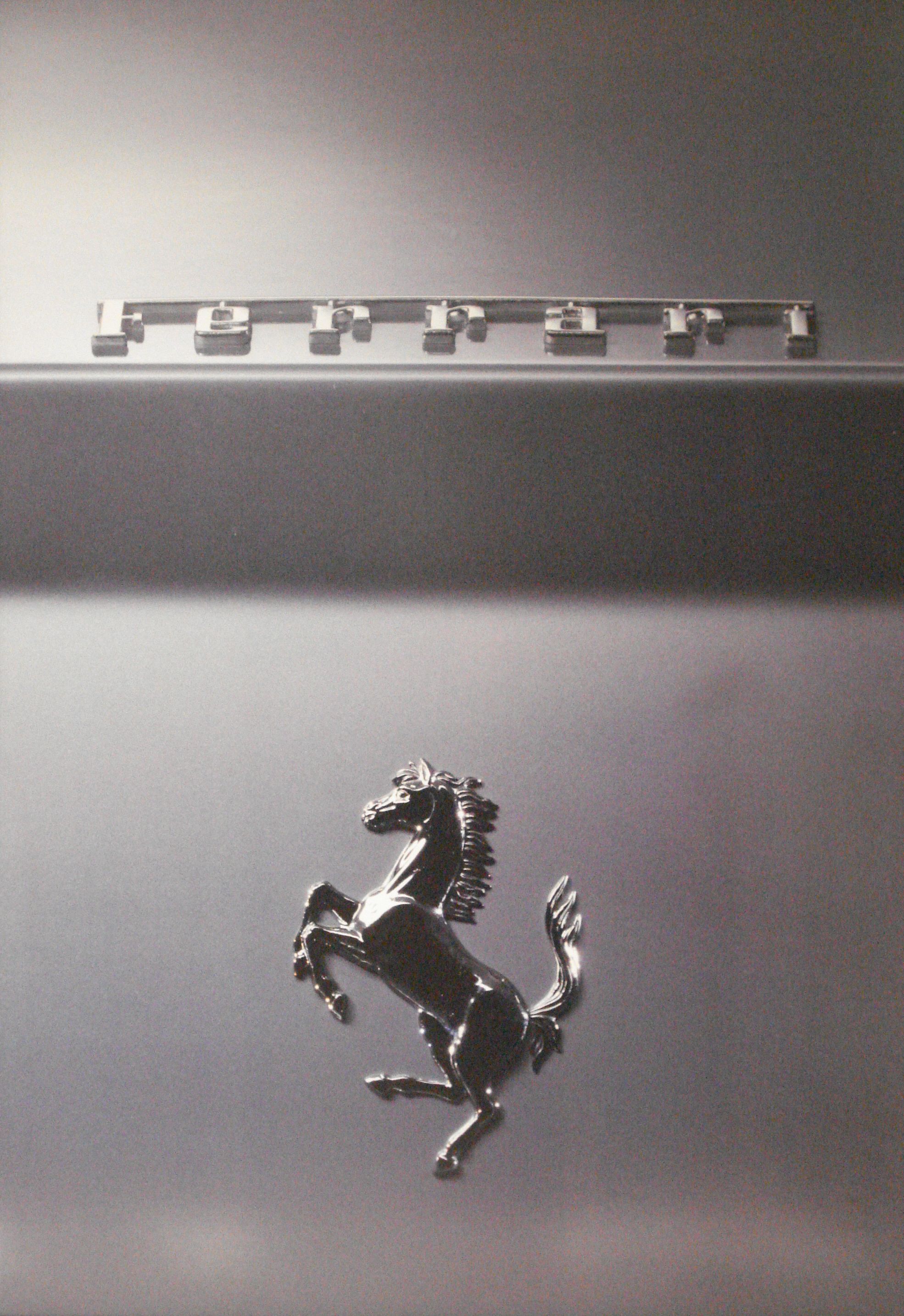 Bonhams Cars : Two Ferrari advertising posters,