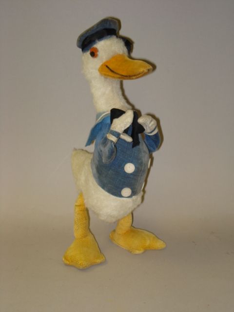 Bonhams : Dean's Rag Book Donald Duck, 1930's