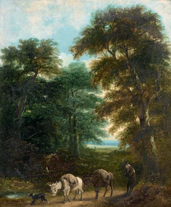 Bonhams : Richard Westall (Hertford 1765-1836 London) A traveller on a ...