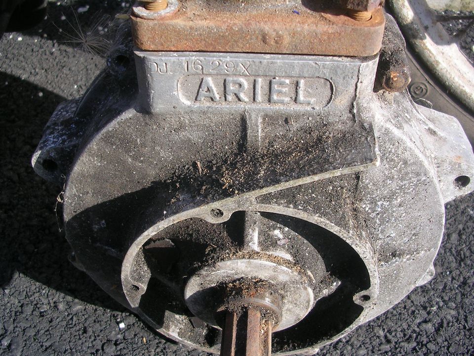 Bonhams : 1949 Ariel 350cc Red Hunter Frame no. RF2996 Engine no. PB2695