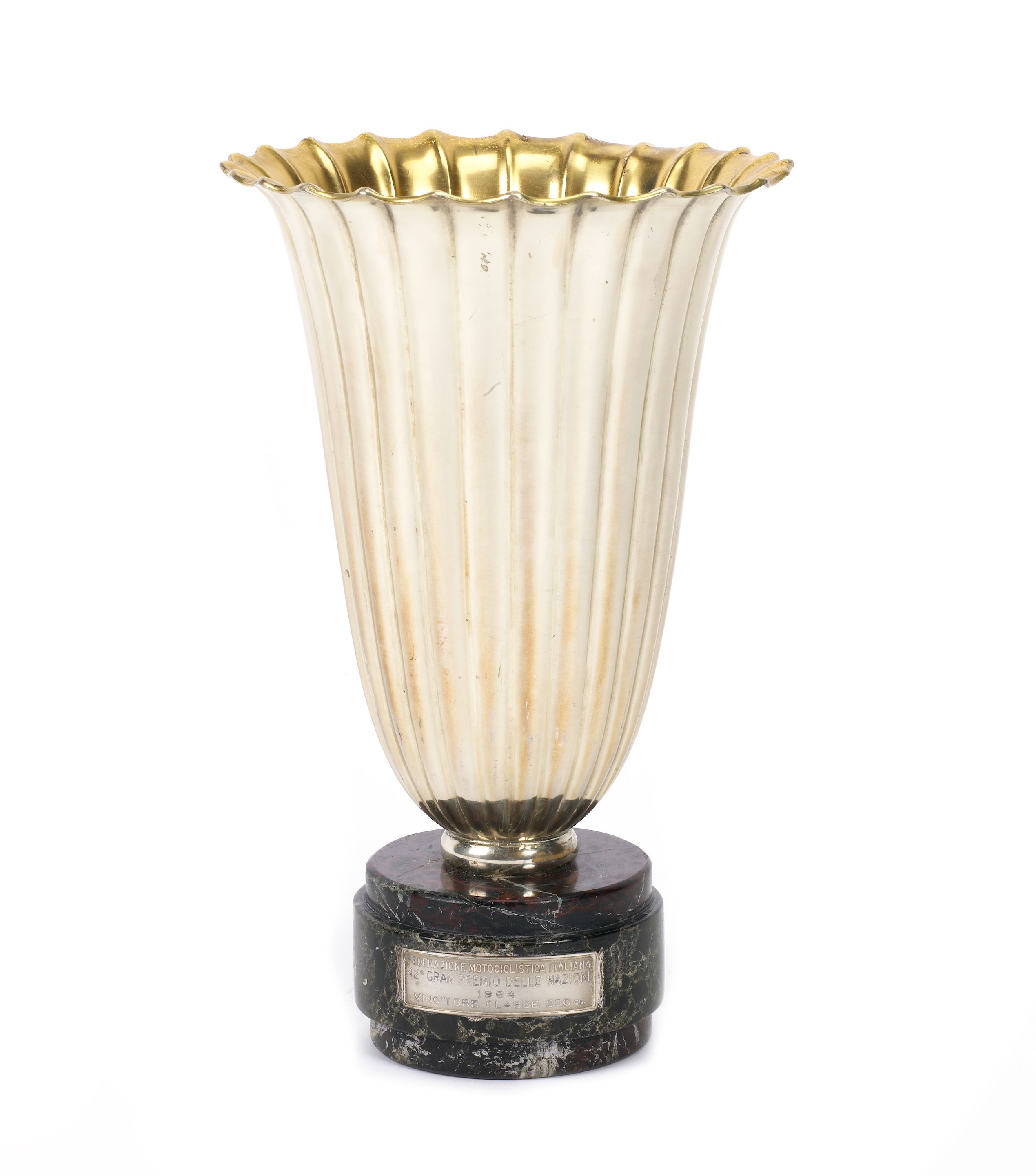 Bonhams Cars : A 1964 1st place Italian Grand Prix Trophy,