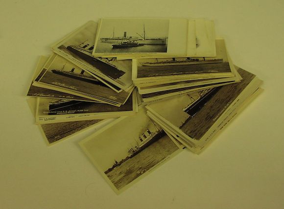 Bonhams : A collection of Ocean Liner and Nautical postcards ...