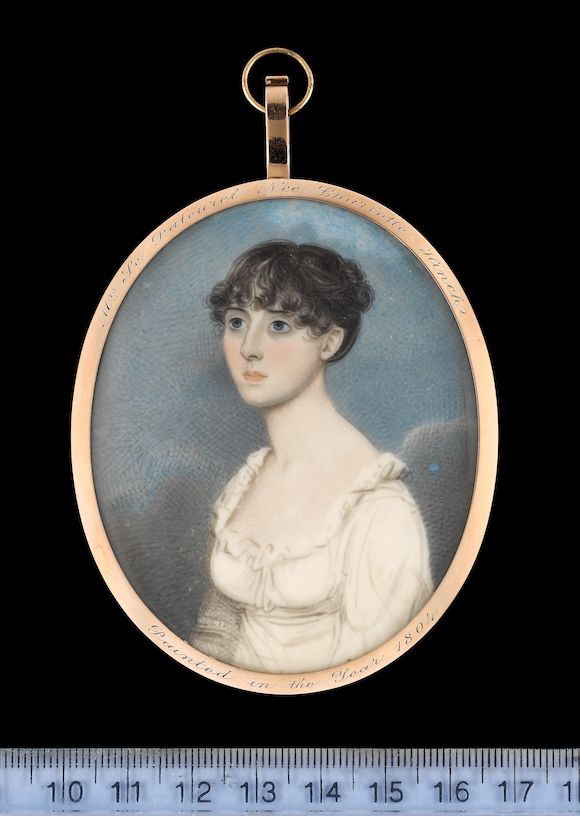 Bonhams : Matthias Finucane (British, active circa 1798) Charlotte Le ...