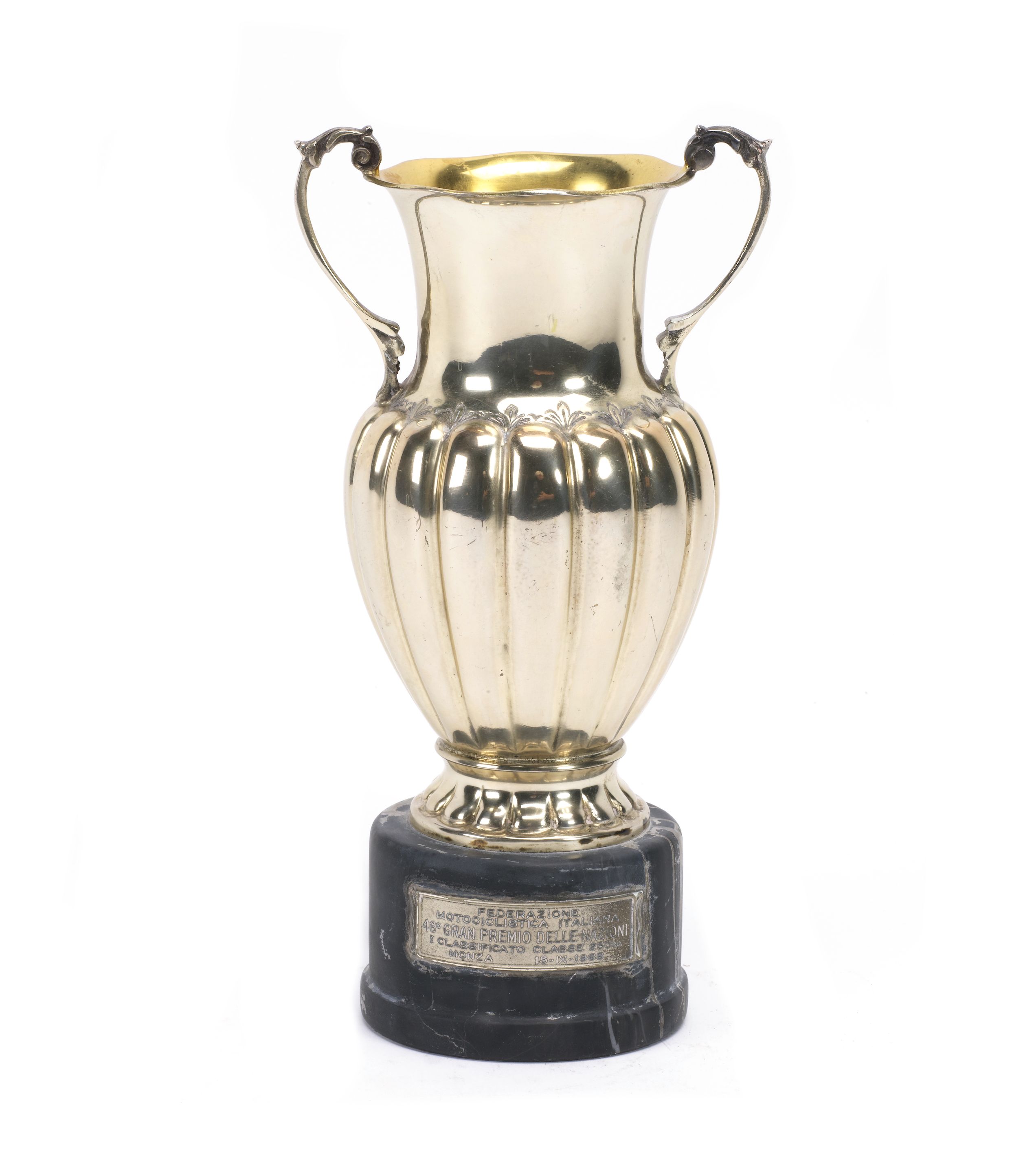 Bonhams Cars : 1968 Italian Grand Prix, a 1st place trophy,