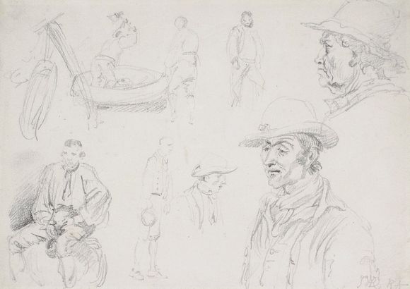 Bonhams : James Ward, RA (London 1769-1859 Cheshunt) Studies of farm ...