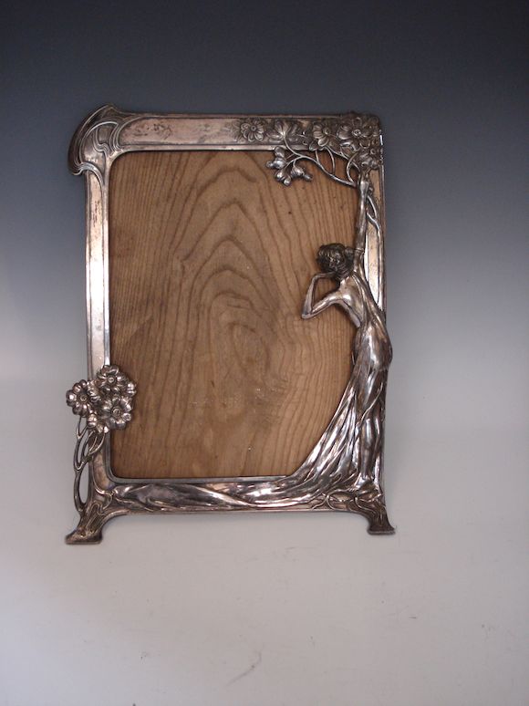 Bonhams : 'The First Cuckoo' A WMF Art Nouveau mirror frame