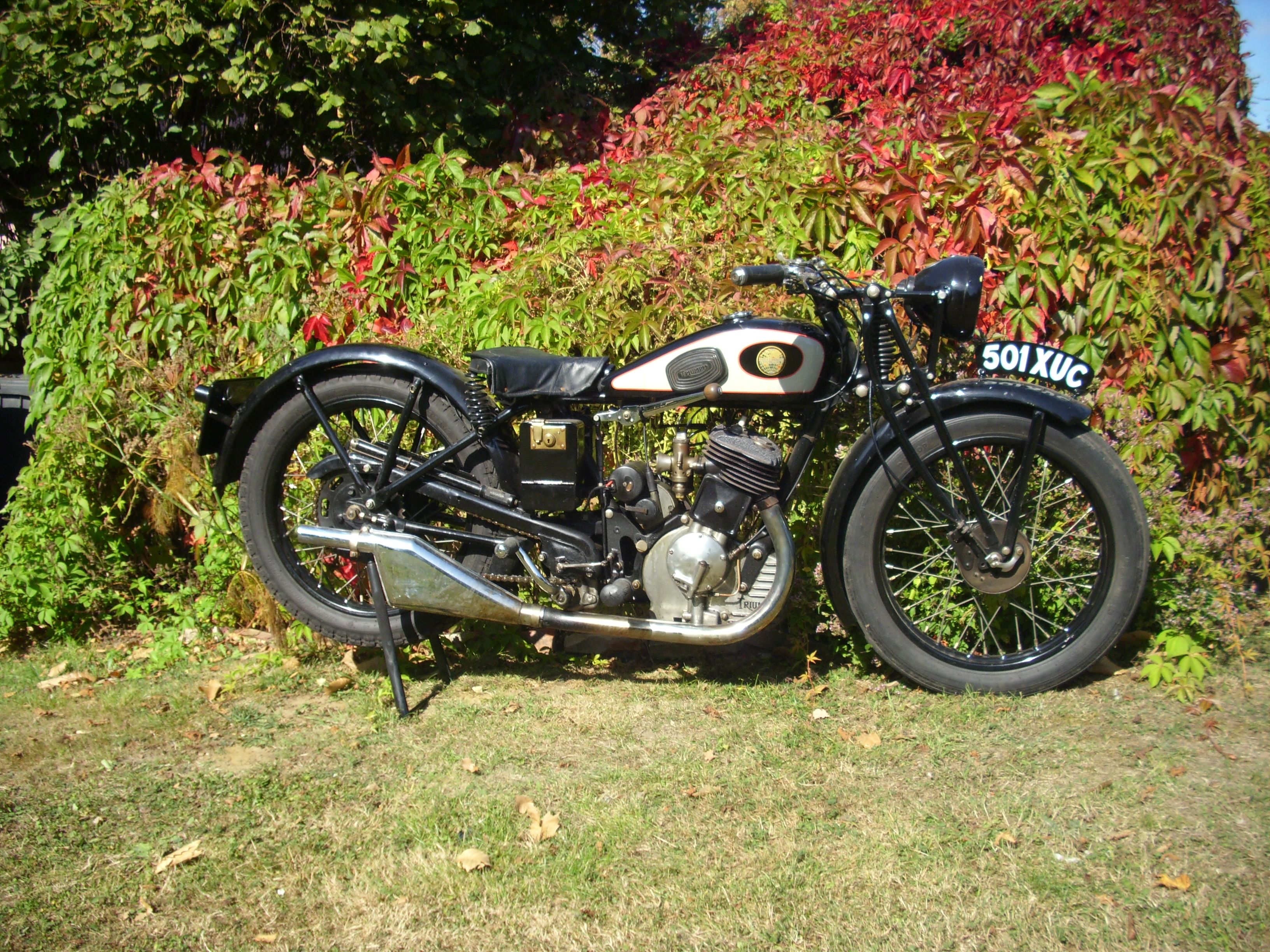 Bonhams Cars : 1930 Triumph 549cc Model NSD Frame no. G2832 Engine no. 2555