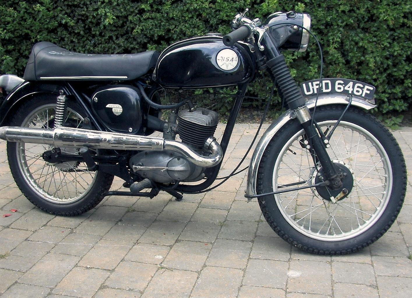 Bonhams Cars : 1968 BSA 172cc D14/4S Bantam Sports Frame no. D14B-4223 ...