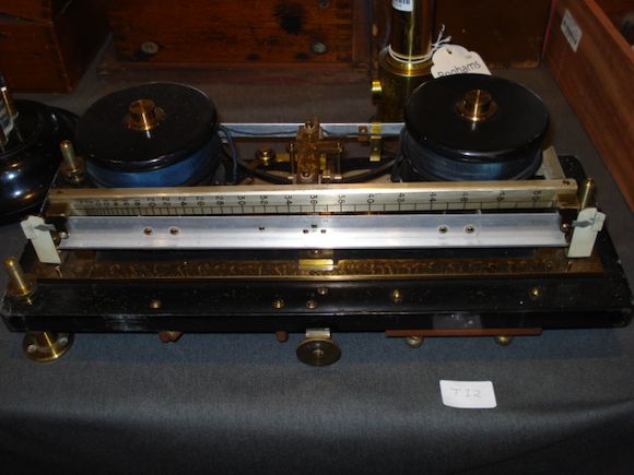 Bonhams : A Lord Kelvin's Patent electric balance, Scottish, circa 1900,