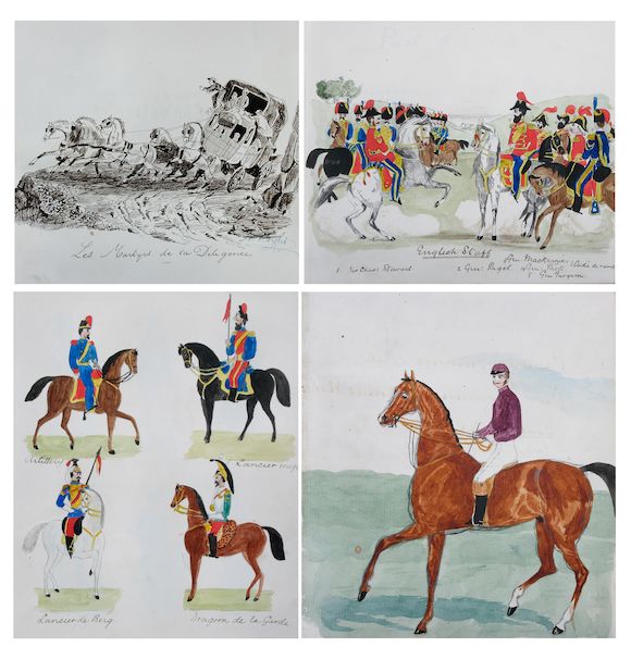 Bonhams : Alfred Bright (British, active 1890-1937) Four juvenile ...